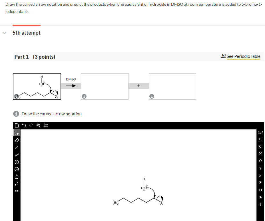 Solved Draw the curved arrow notation and predict the | Chegg.com