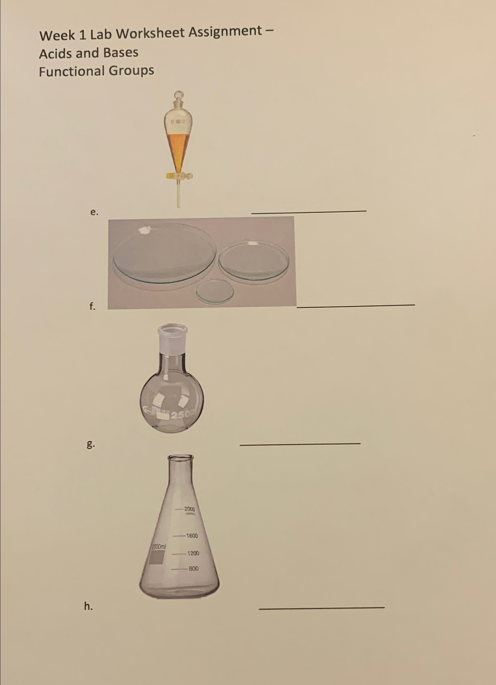 Solved Week 1 ﻿Lab Worksheet Assignment -Acids and | Chegg.com