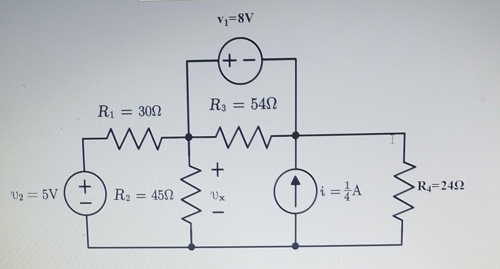 Solved Use the supernode methodology to obtain cuarrent of | Chegg.com