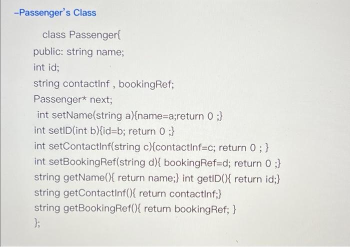 Solved Explain the code in writing ( ex : I created a class | Chegg.com