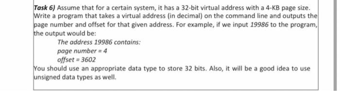 Solved Task 6) Assume that for a certain system, it has a | Chegg.com