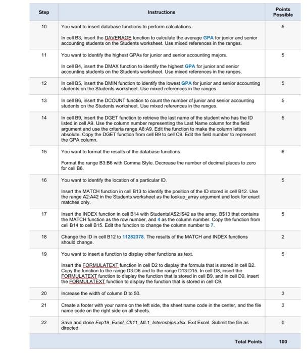 Solved Steps to Perform: | Chegg.com