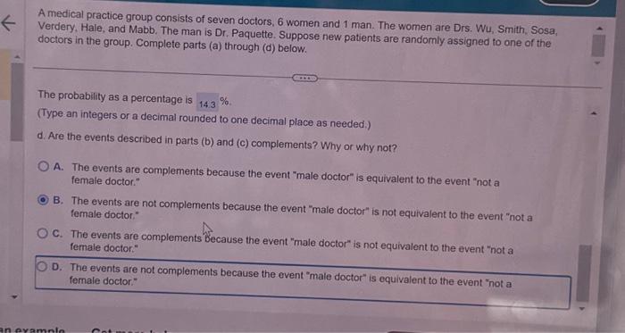 Solved When looking at a scatterplot of two quantitative | Chegg.com