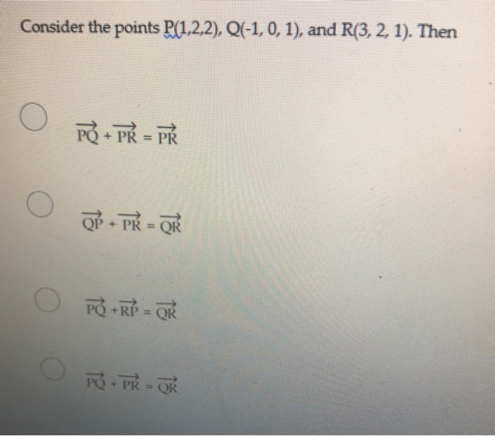 Solved Find A Vector Equation Of The Line Passing Through