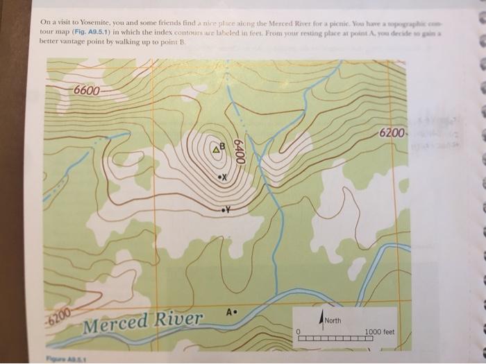 Solved On a visit to Yosemite, you and some friends find a | Chegg.com