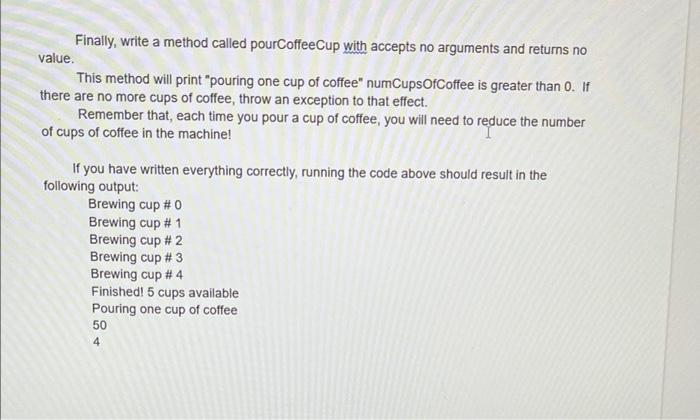 Solved An instance variable of type int called | Chegg.com