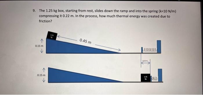 Solved 1. A spring is compressed by a 0.2 kg marble and held | Chegg.com