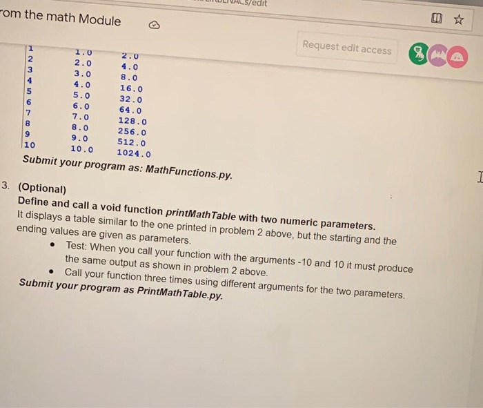 Solved 1. Define and call a void function displayCSC1120Mark | Chegg.com