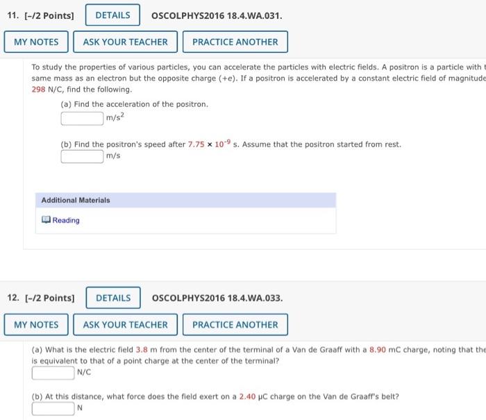 Solved If two equal charges each of 1C each are separated in | Chegg.com