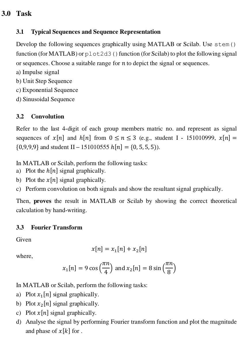 Solved 3.0 Task 3.1 Typical Sequences and Sequence | Chegg.com