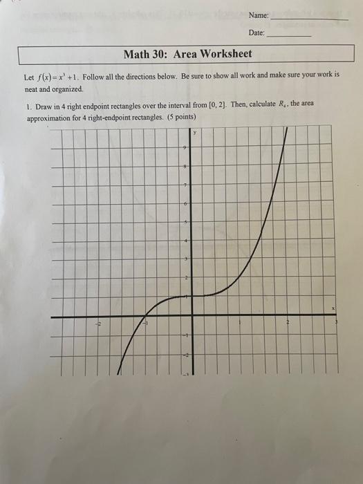Solved We are using riemann sum. I am only having trouble | Chegg.com