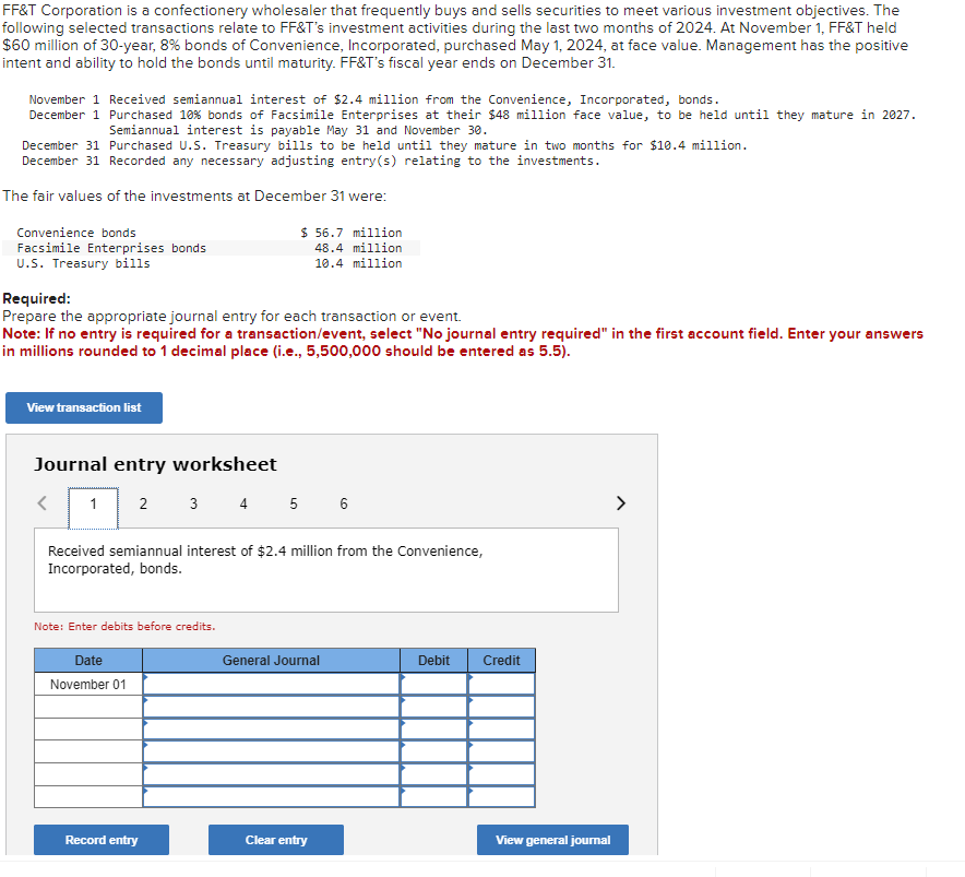 Solved FF&T Corporation is a confectionery wholesaler that | Chegg.com