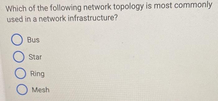 Solved What are the characteristics of a physical network | Chegg.com