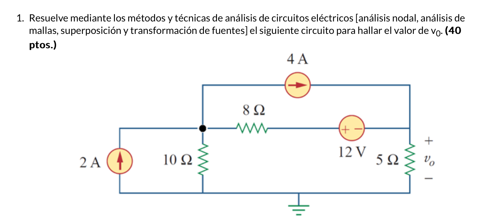 Solved Resuelve mediante los métodos y técnicas de análisis | Chegg.com