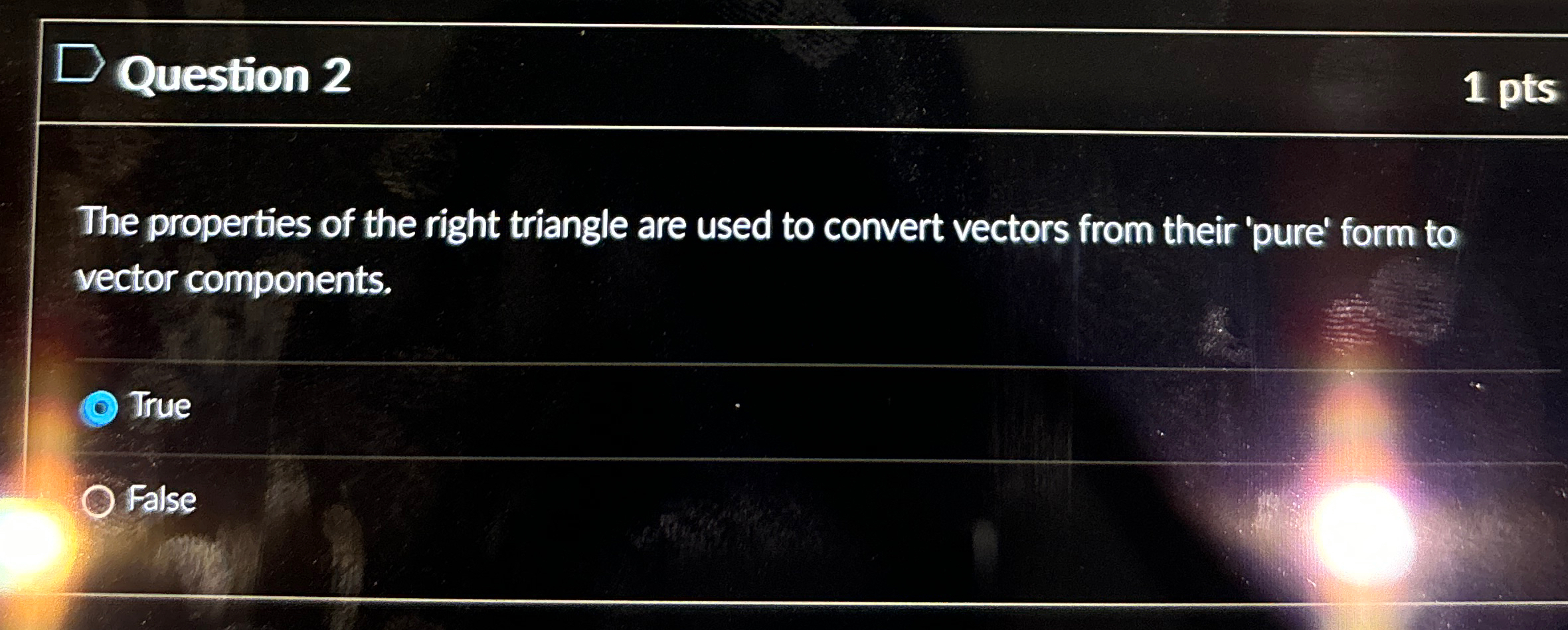 Solved Question 21 ﻿ptsThe properties of the right triangle | Chegg.com