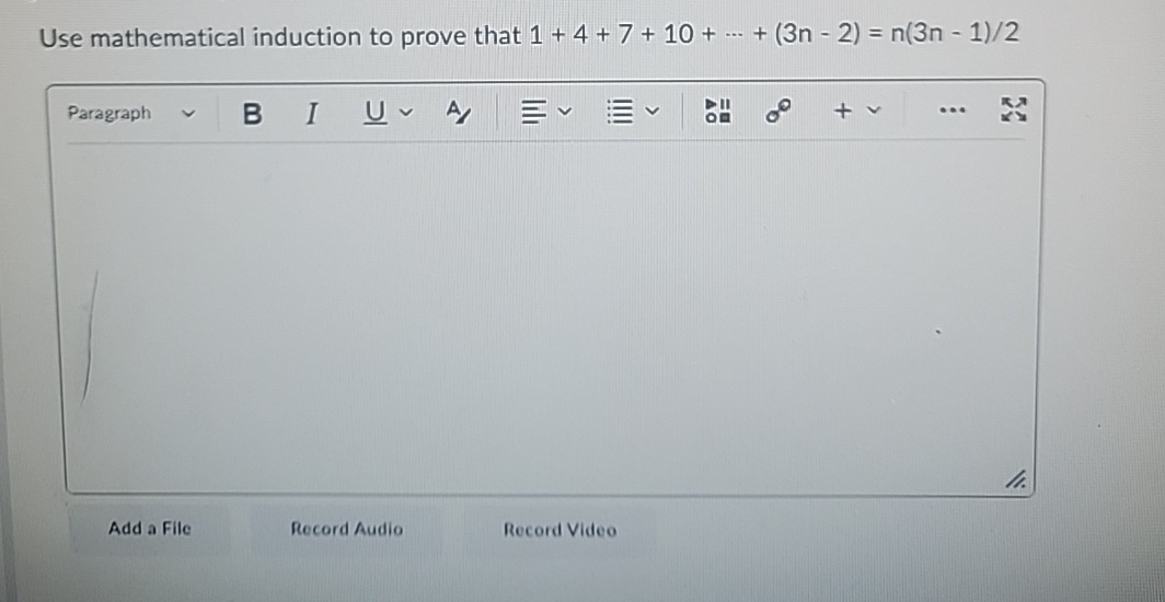 Solved Use mathematical induction to prove that | Chegg.com