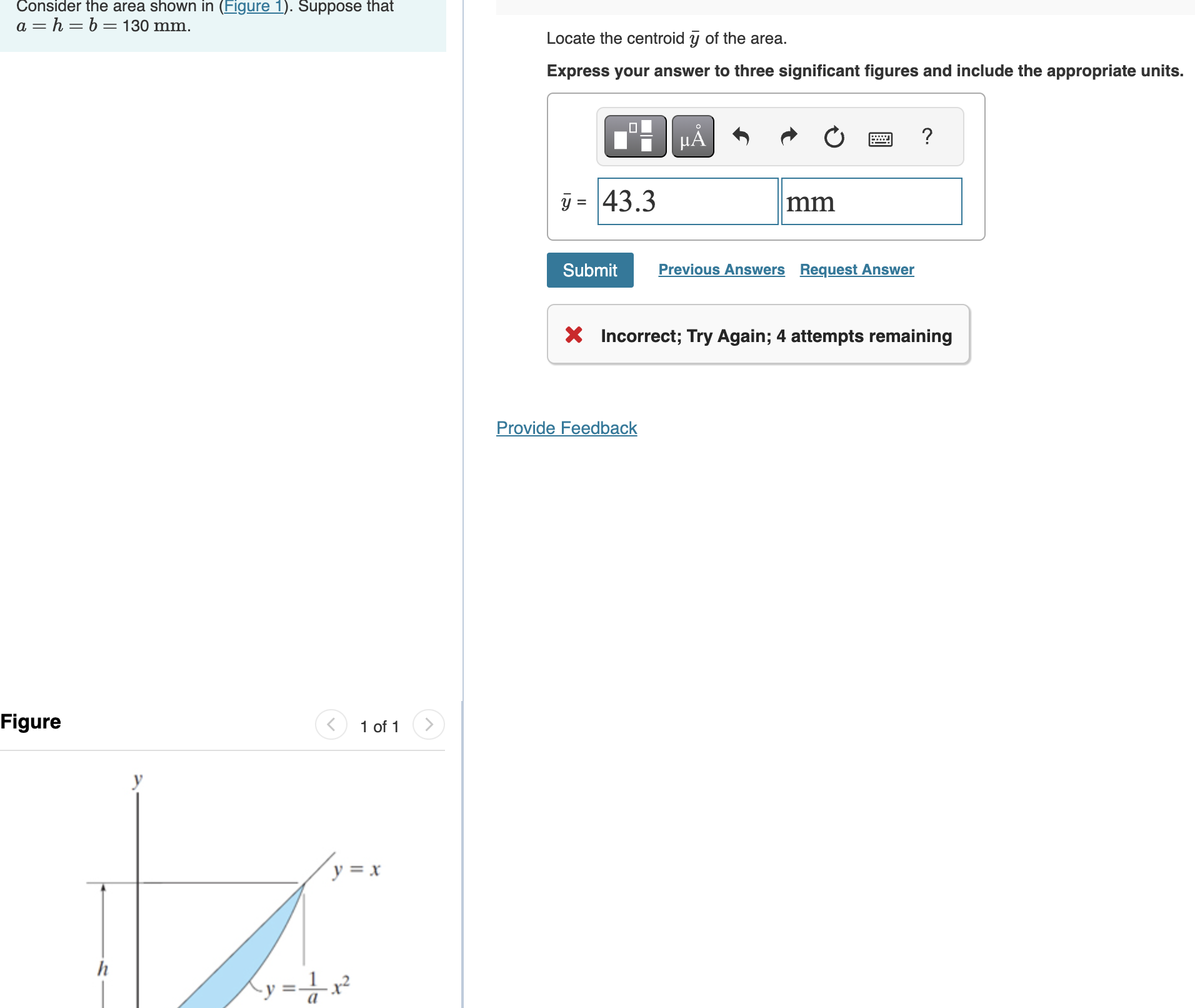 Solved Consider the area shown in (Figure 1). ﻿Suppose | Chegg.com