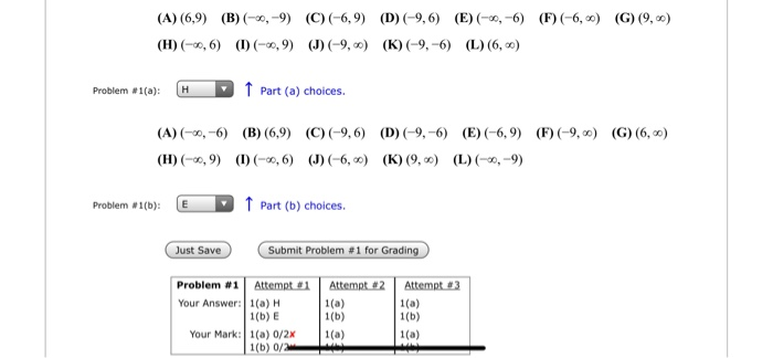 Solved Problem #1: (a) Find the largest interval on which | Chegg.com