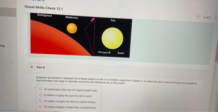 Solved Visual Skills Check 12.1 Parta Suppose we wanted to | Chegg.com