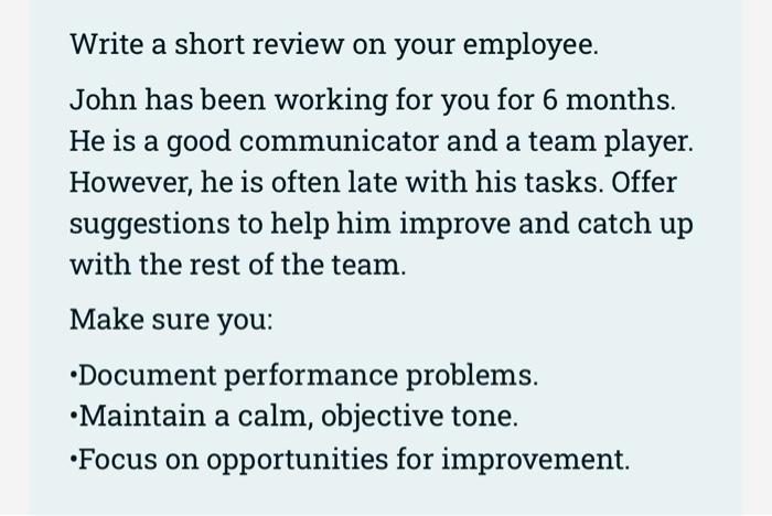 Solved write indirect email 1. Buffer2. Reasoning 3. bad | Chegg.com