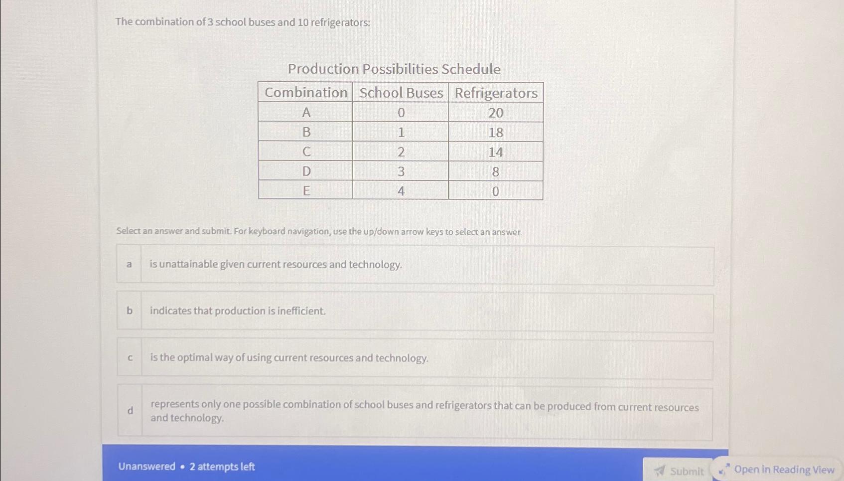 Solved The combination of 3 ﻿school buses and 10 | Chegg.com