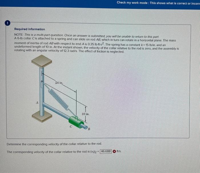 Solved Required information NOTE: This is a multh-part | Chegg.com
