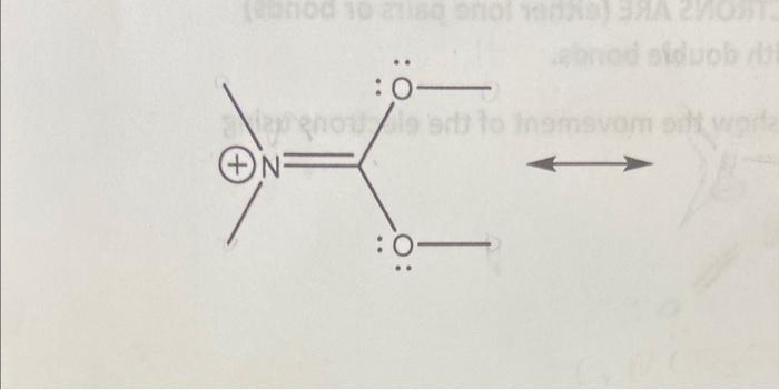 Solved Draw the multiple resonance forms for the following: | Chegg.com