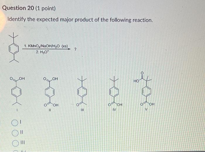 Solved Identify the expected major product of the following | Chegg.com Solved Identify the expected major product of the following | Chegg.com