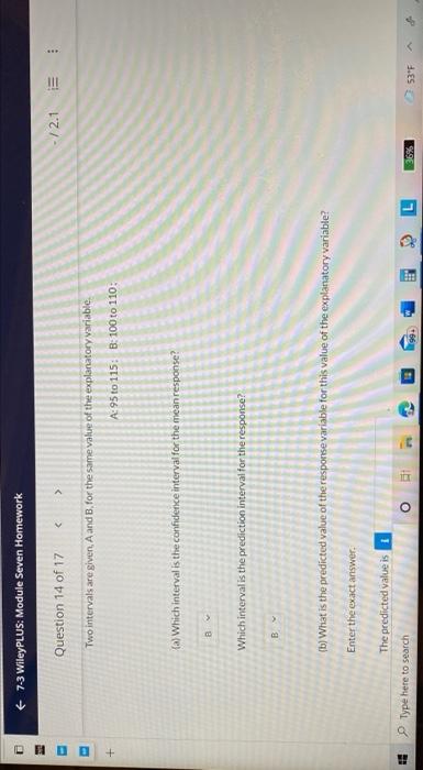Solved + 73 WileyPLUS: Module Seven Homework с ноо Question | Chegg.com