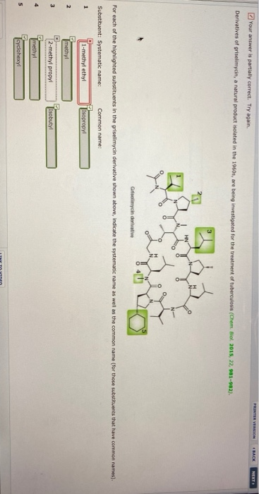 Solved PRINTER VERSION BACK Your answer is partially | Chegg.com