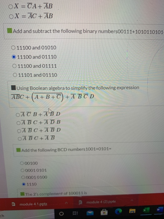 Solved OX=TA+AB X = AC + AB Add and subtract the following | Chegg.com