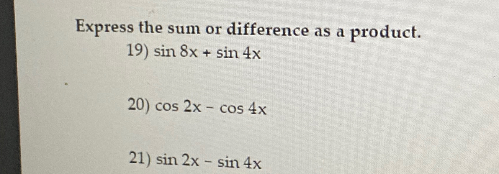 Solved Express the sum or difference as a | Chegg.com