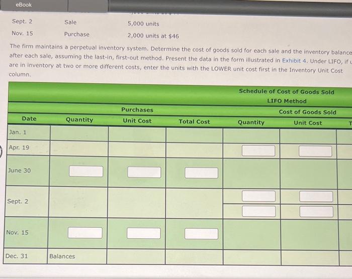 Solved The following units of a particular item were | Chegg.com