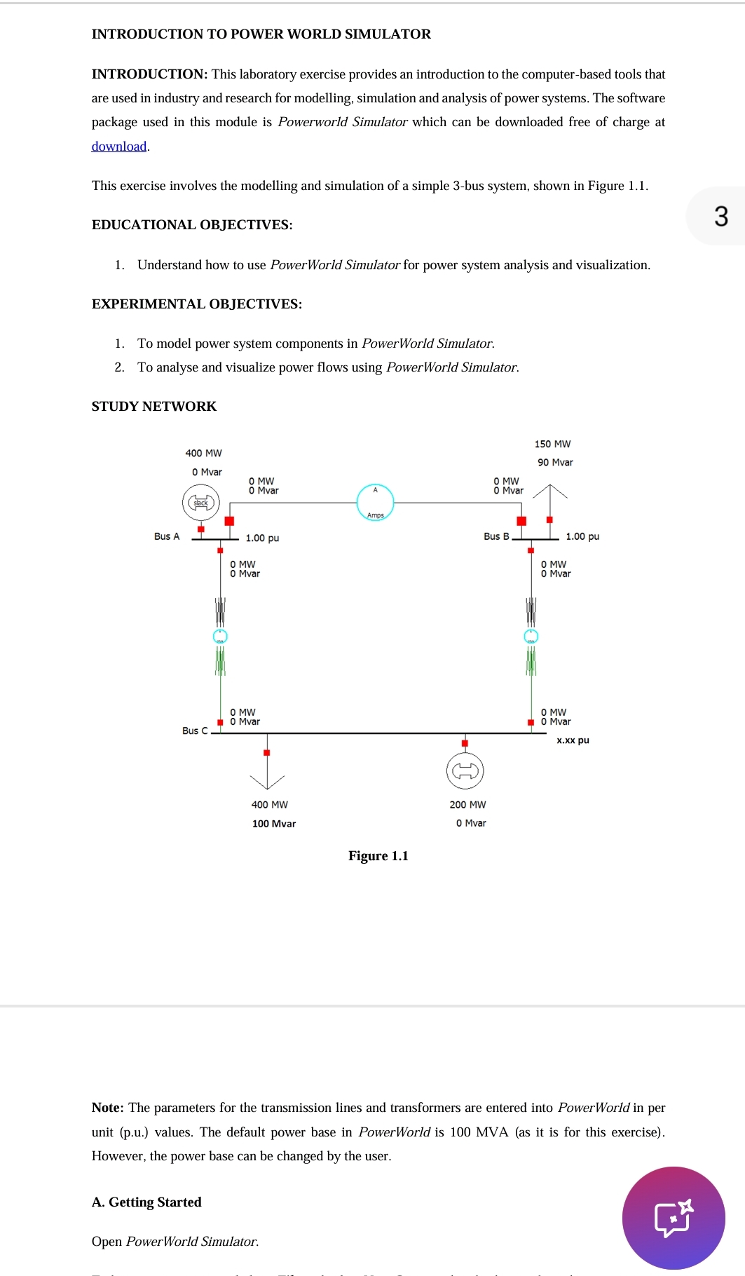 Solved INTRODUCTION TO POWER WORLD SIMULATORINTRODUCTION: | Chegg.com