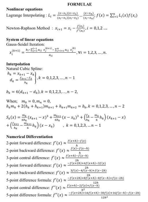 Solved (c) An experiment is performed to determine the | Chegg.com