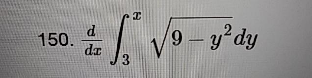 Solved ddx∫3x9-y22dy | Chegg.com