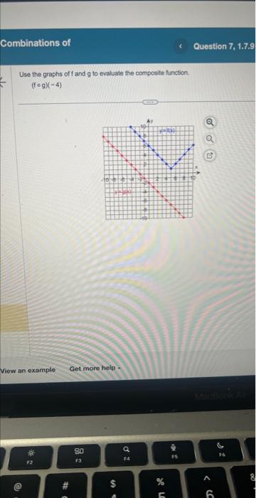 Solved Use the graphs of f and g to evaluate the composite | Chegg.com