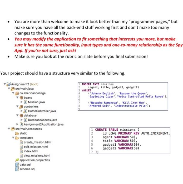 Solved please give the code and the HTML pages codes with | Chegg.com