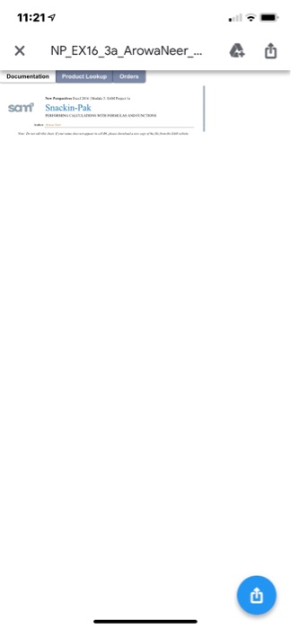 11:19 X Instructions_NP_EX16_3a... New Perspectives | Chegg.com