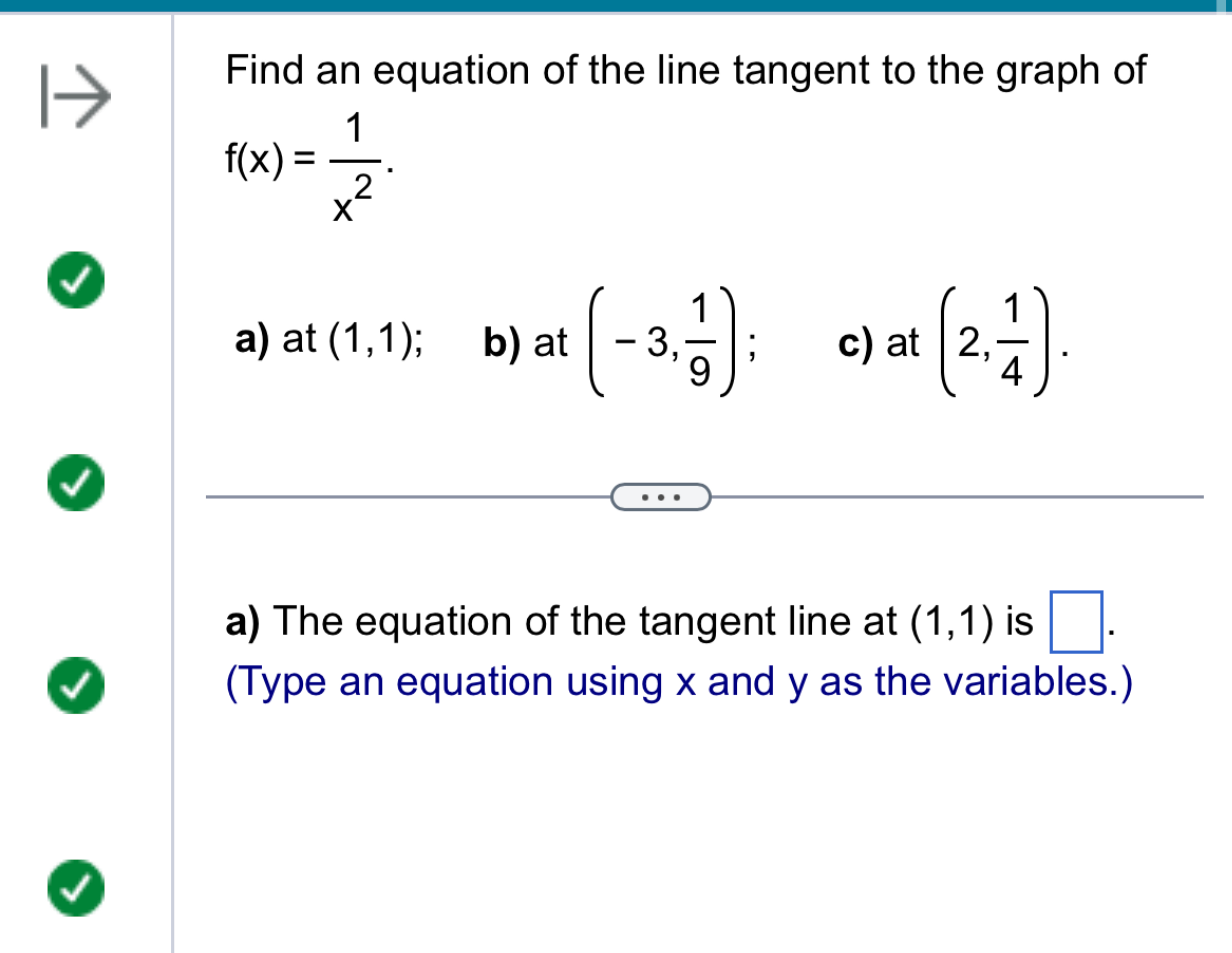 Solved Find an equation of the line tangent to the graph | Chegg.com
