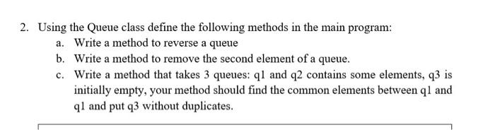Solved 1. Using the Stack class define the following methods | Chegg.com