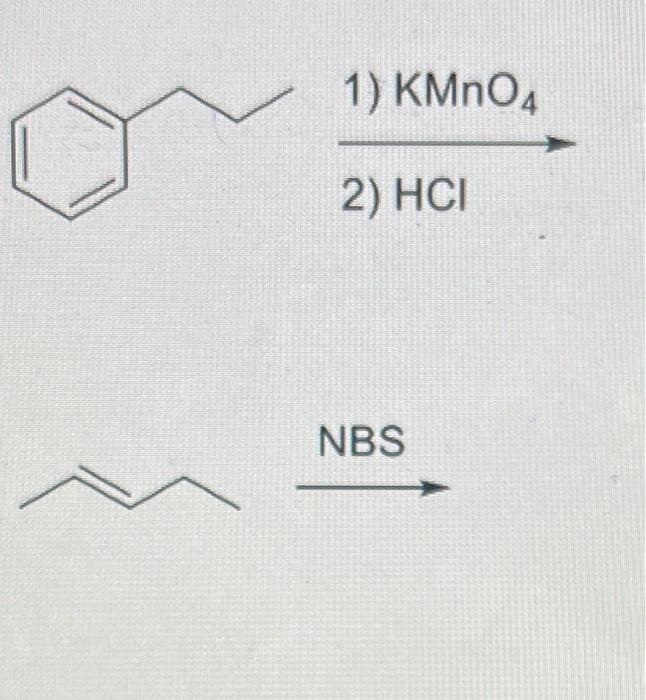 Solved 1) KMnO4 2) HCl | Chegg.com