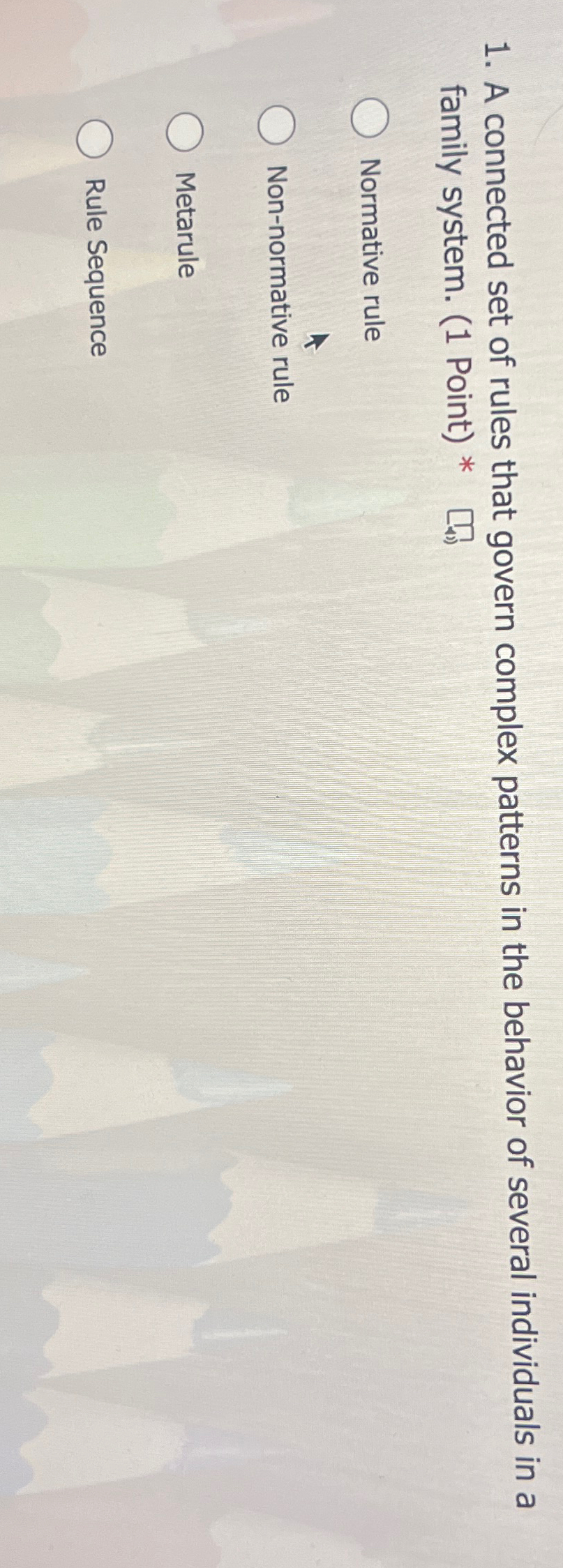 Solved A connected set of rules that govern complex patterns | Chegg.com