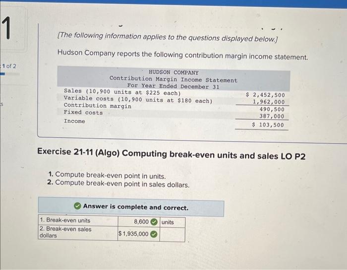 Exercise 21-8 (Algo) Computing missing amounts in | Chegg.com Exercise 21-8 (Algo) Computing missing amounts in | Chegg.com