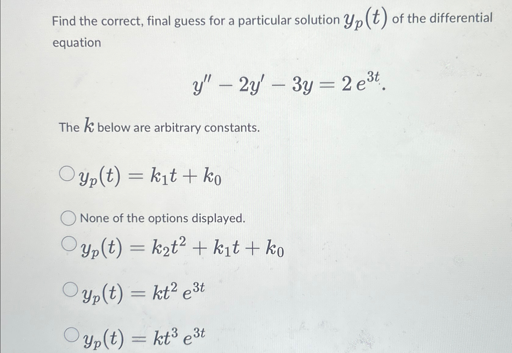 Solved Find the correct, final guess for a particular | Chegg.com