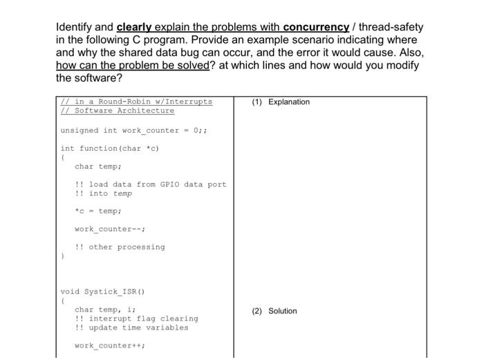 Solved 12 When A Subsystem Signals An Interrupt Request 