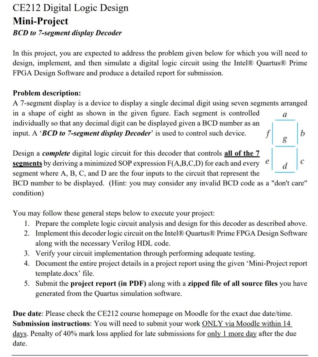 Digital Logic Circuit Analysis Design Pdf