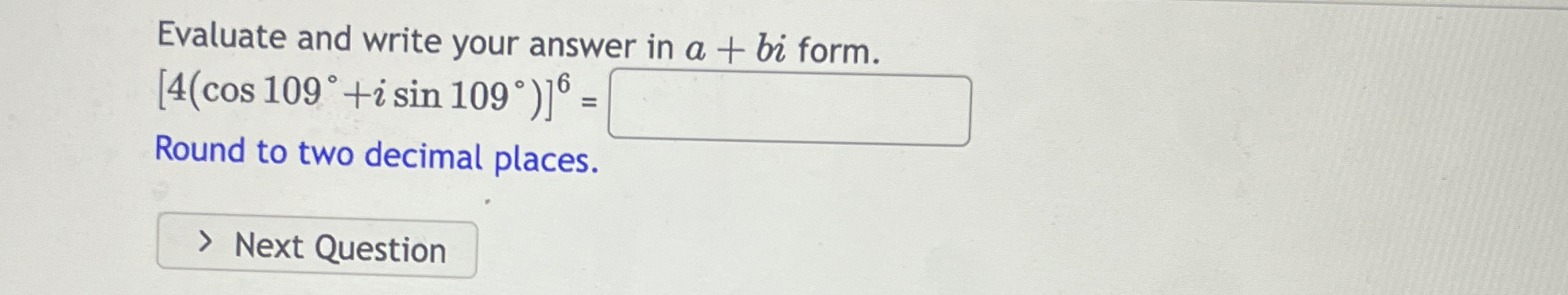 Solved Evaluate and write your answer in a+bi | Chegg.com
