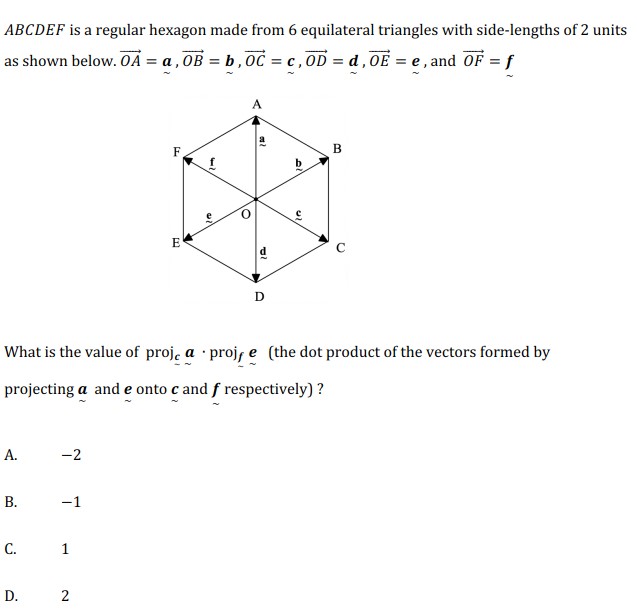 Solved ABCDEF is a regular hexagon made from 6 ﻿equilateral | Chegg.com