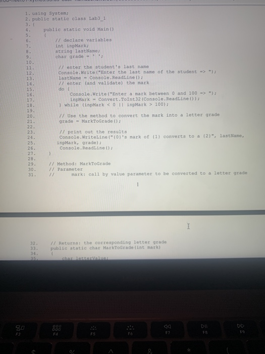 Solved Lab 3 (Mac Version) 1) Introduction to Methods (with | Chegg.com